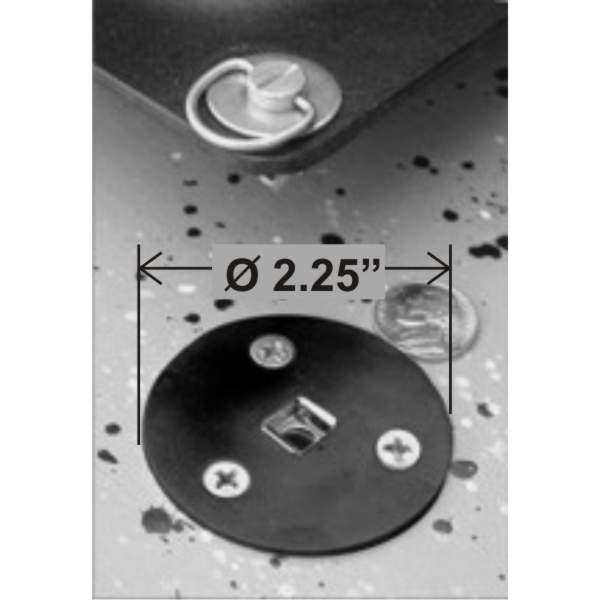 Wheel Chock Installation Kit by BLACK+GRAY - for easy removal and ...